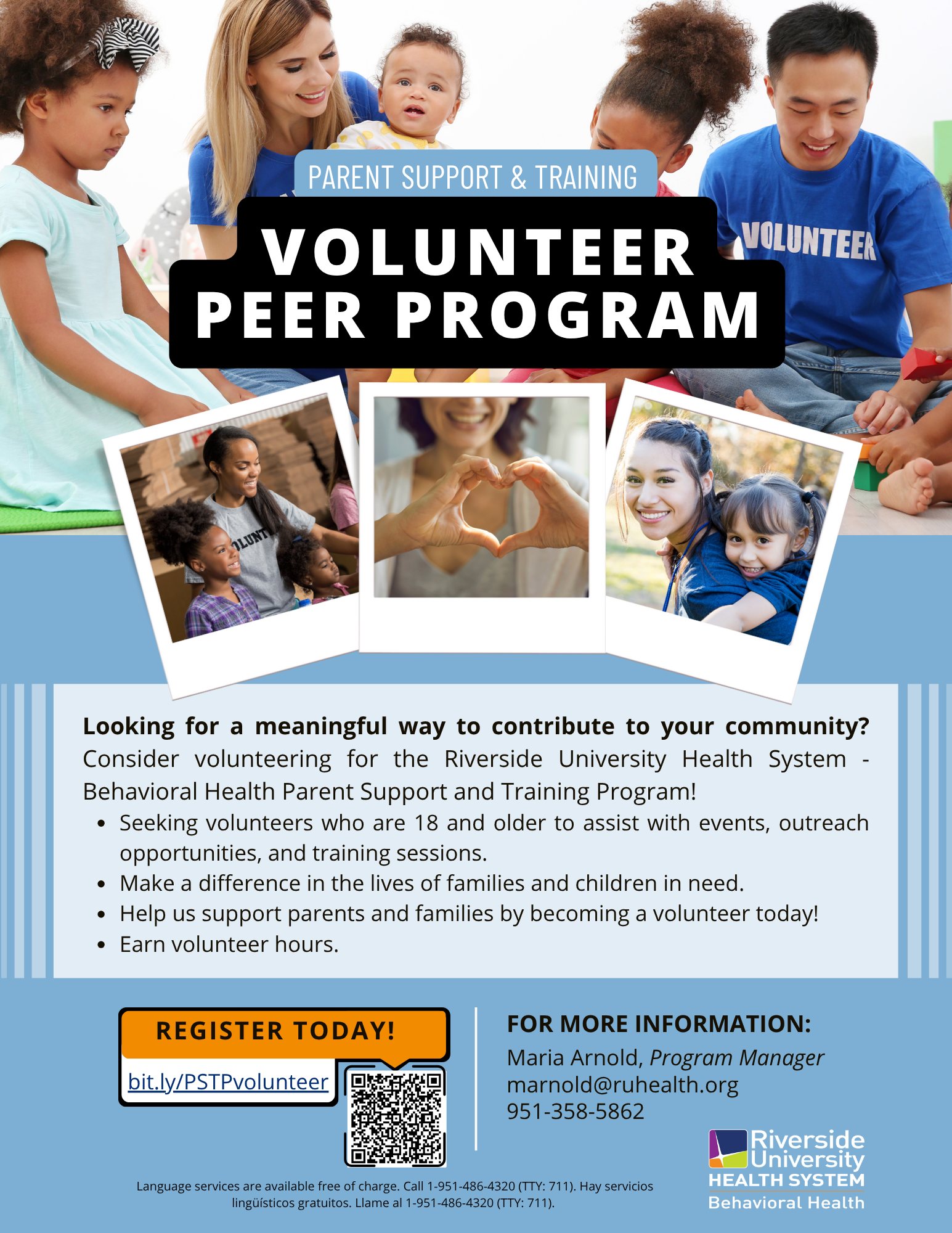 Parent Support & Training Program | Riverside University Health System